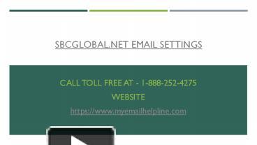 sbcglobal net email login settings presentation | free to download