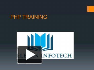 PHP Training Institute in Madhapur Hyderabad presentation | free to ...