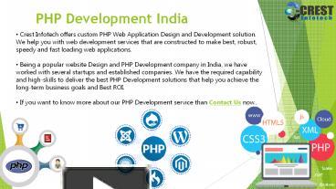 PPT – PHP Development India PowerPoint presentation | free to download ...