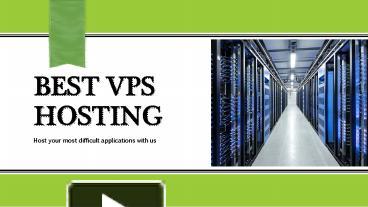 PPT – Best VPS Hosting (5) PowerPoint presentation | free to download ...