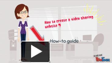 PPT – How to create a video sharing website PowerPoint presentation ...