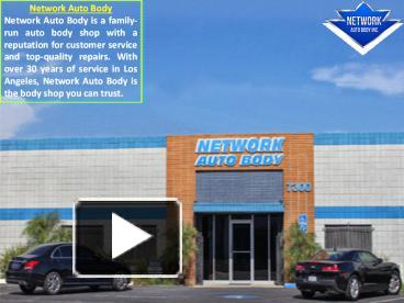 PPT – Collision Repair Network Auto Body PowerPoint presentation | free ...
