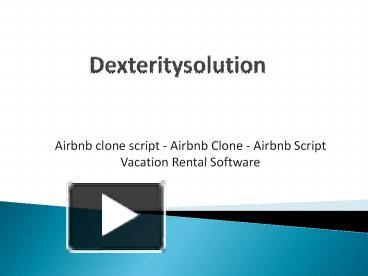 PPT – Airbnb Clone | Airbnb Script | Vacation Rental Software ...