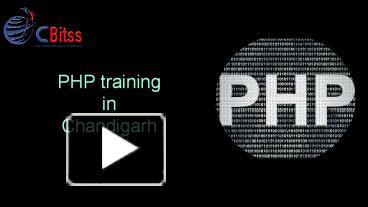PPT – Php training Chandigarh PowerPoint presentation | free to ...