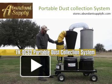 PPT – Portable Dust collection System PowerPoint presentation | free to ...