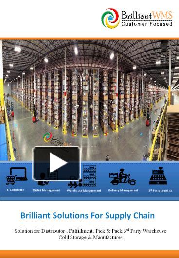 Brilliant WMS presentation | free to download