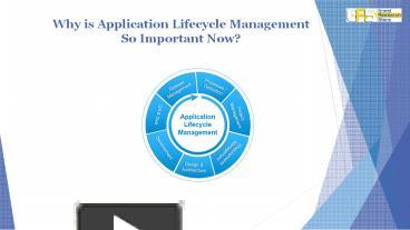 PPT – Why is application lifecycle management so important now ...