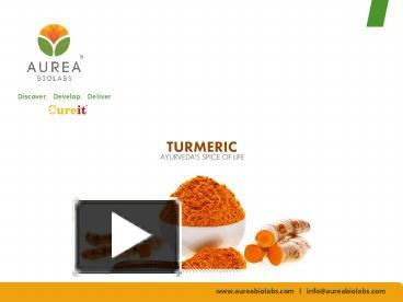 Cureit - Highly bioavailable curcumin health supplement presentation ...