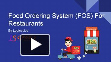 PPT – Online Food Ordering System for Restaurant PowerPoint ...