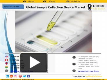 PPT – Global Sample Collection Devices Market PowerPoint presentation ...