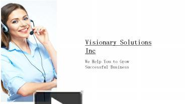 Call Center Services presentation | free to download