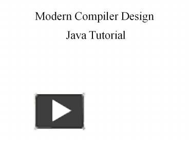 PPT – Java Tutorials PowerPoint presentation | free to download - id ...