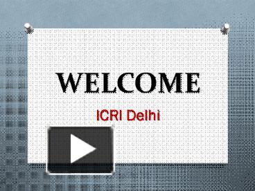 PPT – MBA Healthcare Delhi - Icri Delhi PowerPoint presentation | free ...