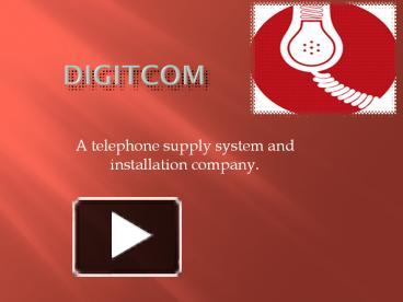 Digitcom Canada Inc. presentation | free to download