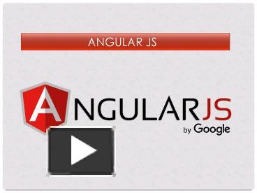 PPT – AngularJS Training in Tambaram PowerPoint presentation | free to ...