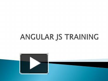 PPT – Angular training in hyderabad PowerPoint presentation | free to ...