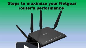 Netgear Nighthawk Router presentation | free to view