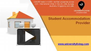 Student Accommodation (1) presentation | free to download