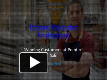 PPT – Product promoter PowerPoint presentation | free to download - id ...