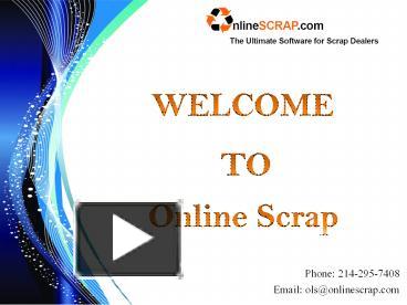 PPT – RECYCLING SOFTWARE PowerPoint presentation | free to download ...