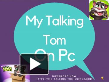 My Talking Tom presentation | free to download