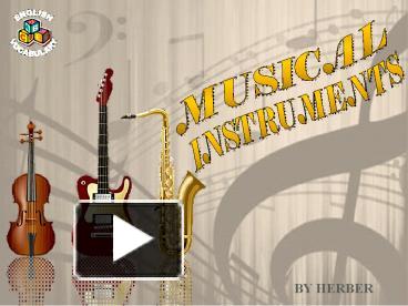 musical-instruments presentation | free to download