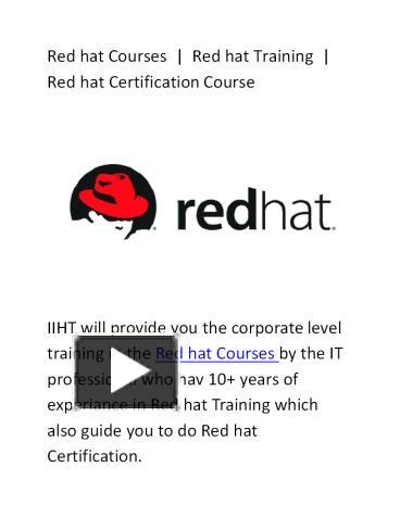 PPT – Red hat Certification Course | Red hat Courses | Red hat Training ...