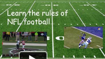Learn the rules of NFL football presentation | free to download