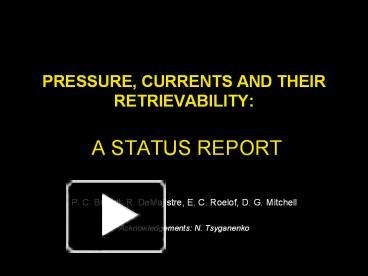 PPT – PRESSURE,%20CURRENTS%20AND%20THEIR%20RETRIEVABILITY:%20%20A ...