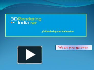 PPT – 3D Rendering India – Architectural 3D Rendering Services (1 ...