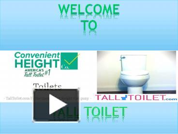 Residential Toilets presentation | free to download