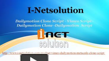 Dailymotion Clone Script - Vimeo Script - Dailymotion Clone ...