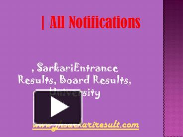 PPT – All Notifications PowerPoint presentation | free to download - id ...