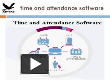 PPT – time and attendance software PowerPoint presentation | free to ...