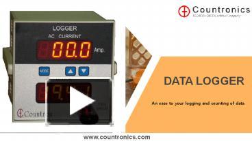 PPT – Data logger an ease to your logging and counting of data ...