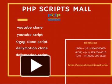 PPT – youtube script | 9gag clone script PowerPoint presentation | free ...