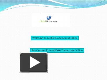 PPT – fake transcripts PowerPoint presentation | free to download - id ...