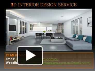 PPT – 3D Interior design rendering services PowerPoint presentation ...