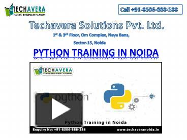 PPT – Python Training Institute in Noida PowerPoint presentation | free ...