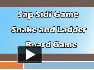 PPT – Snake and Ladder Board Game - Play Sap Sidi Dice Multiplayer Game ...