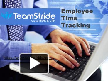 Employee Time Tracking presentation | free to download