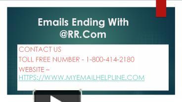 PPT – Emails Ending With @RR PowerPoint presentation | free to download ...