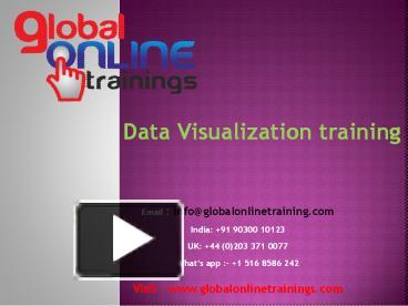 Data visualization training presentation | free to download