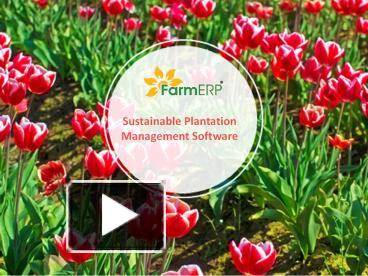 FarmERP-Sustainable Plantation Management Software presentation | free ...