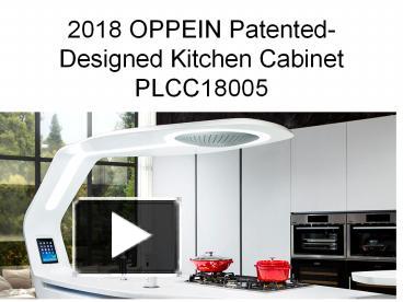 2018 OPPEIN Kitchen Cabinet presentation | free to download