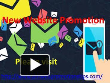 PPT – New Website Promotion (5) PowerPoint presentation | free to ...