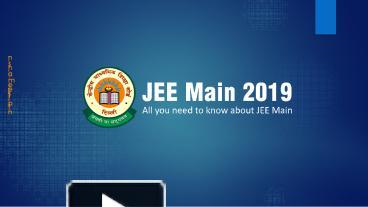 PPT – JEE Main 2019 (3) PowerPoint presentation | free to download - id ...