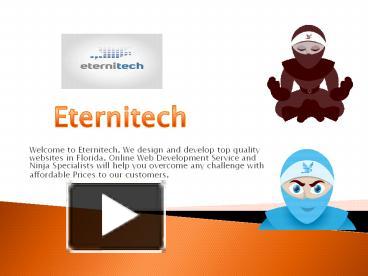 PPT – Web Application Development PowerPoint presentation | free to ...