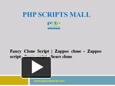 PPT – Fancy Clone Script | Zappos clone - Zappos script PowerPoint ...