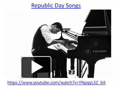 Shayan Italia gives an advance gift on this republic day songs ...
